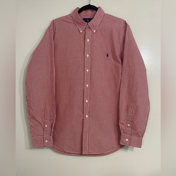 Polo Ralph Lauren | Shirts | Ralph Lauren Polo Red Checkered Mens ...